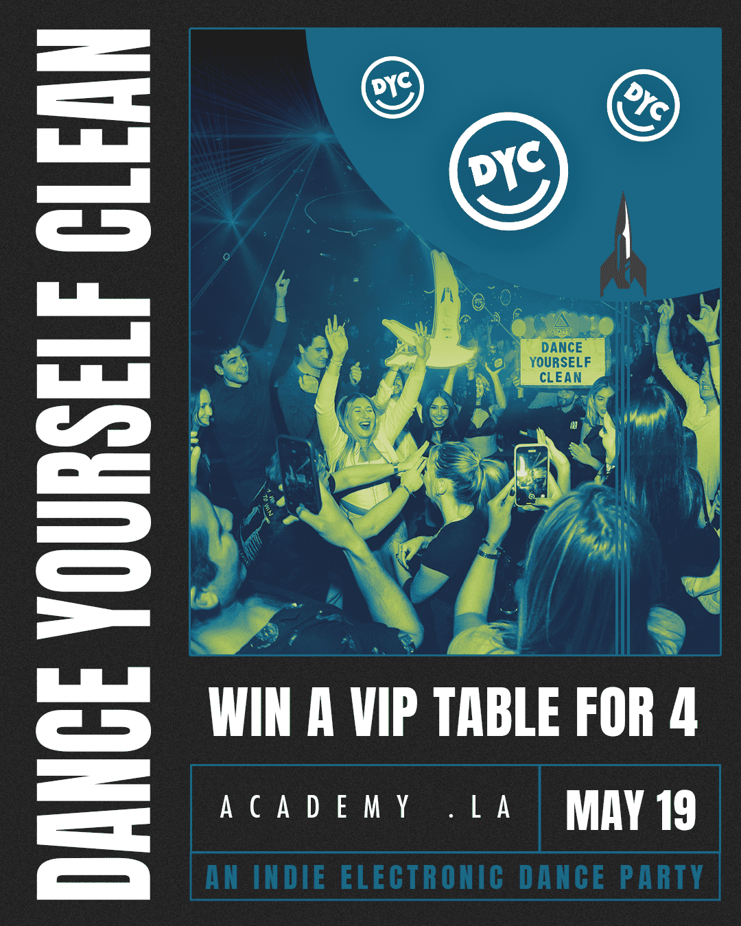 Dance Yourself Clean Table Contest - Academy LA