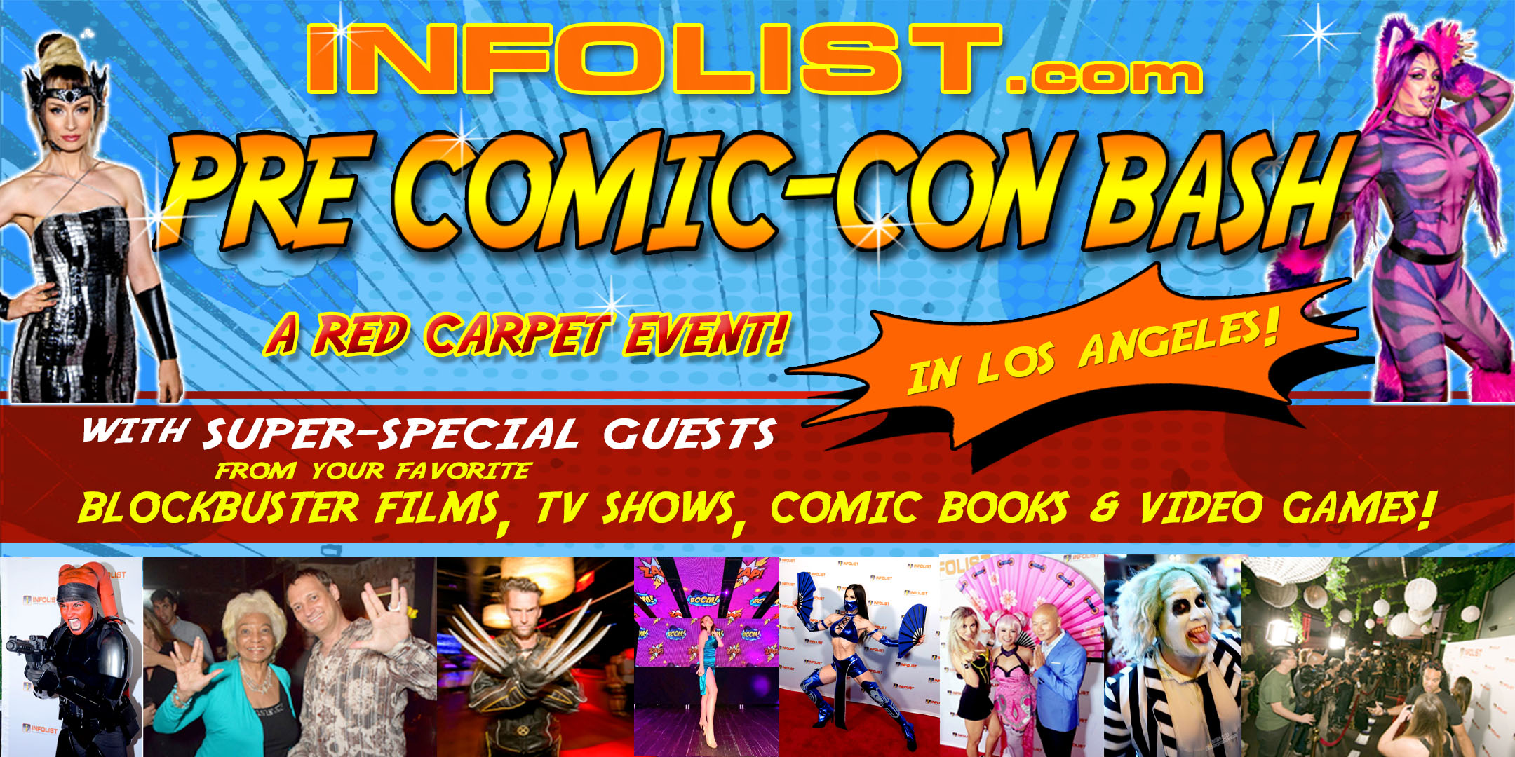 PRE COMIC-CON BASH - Academy LA