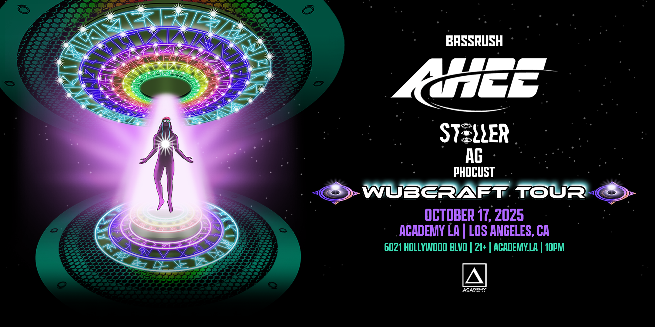 AHEE | Nightclub Near Me | Bass in Hollywood | Academy LA